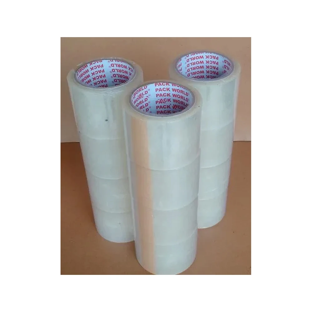 Bopp 아크릴 접착제 높은 접착 테이프 클리어브라운컬러 좋은 압정 사용자 정의 상자 포장 테이프 Bopp Buy 포장 테이프 인도 원산지 테이프 제조 우수한 품질