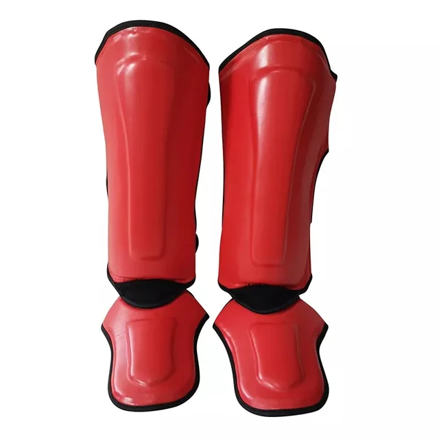 New Sports Safety Mma Shin Foam Pad Support Boxing Leg Guards Foot ...