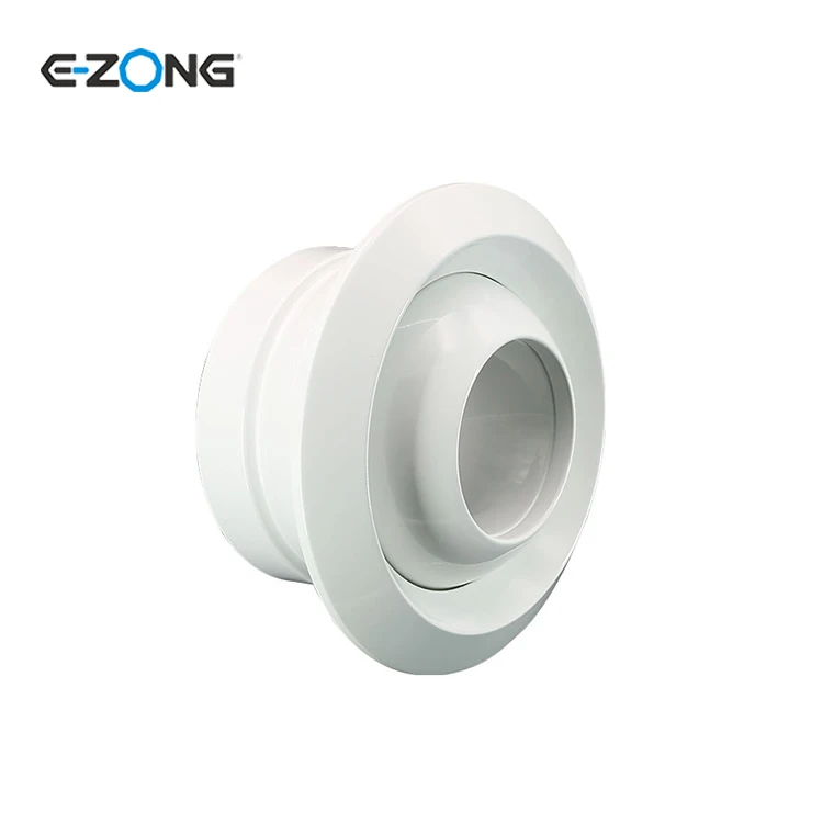 Hvac Round Air Diffuser Ceiling Duct Diffuser Wall Mount Jet Nozzle ...