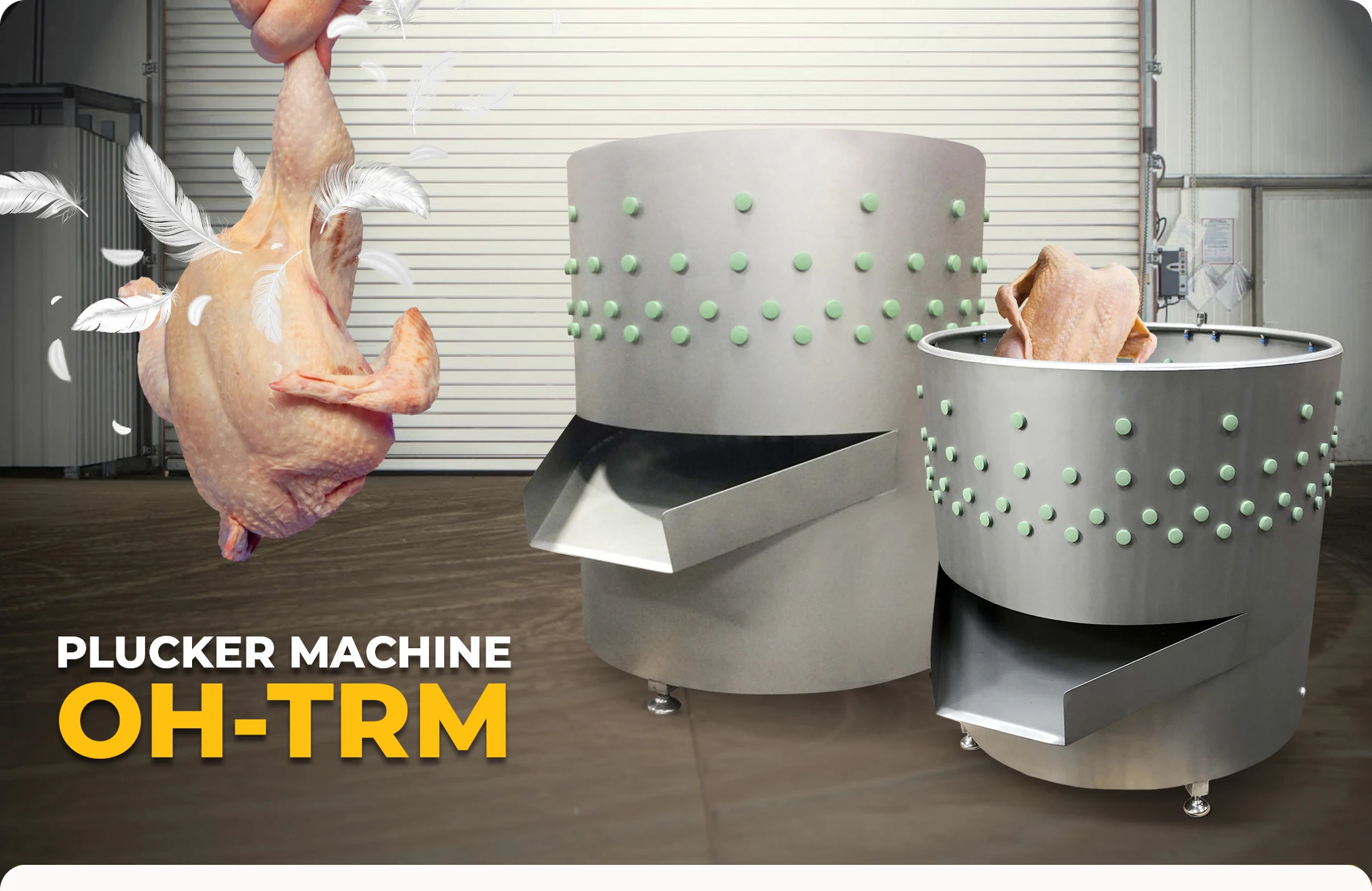 Oh-trm Feather Plucker: Efficient Poultry Processing Solution - Buy ...