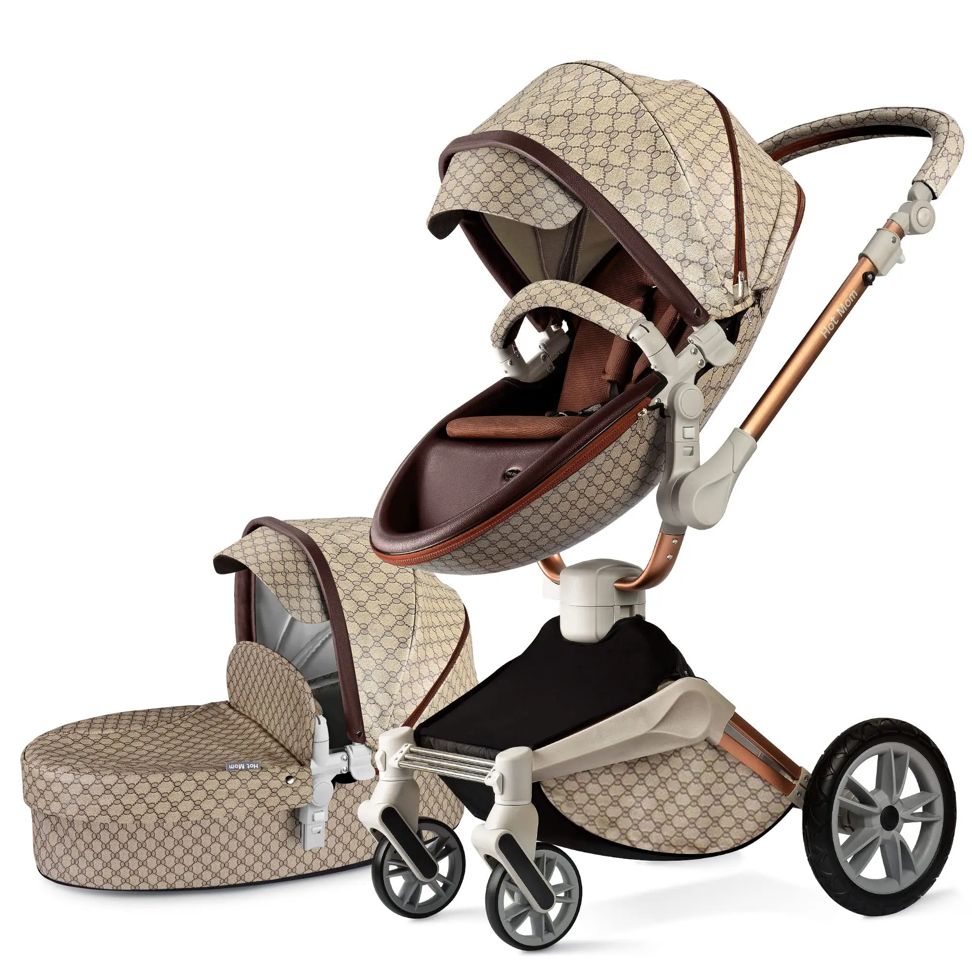 Baby Stroller/baby Prams Luxury 2022 Baby Stroller/multi Function Light ...
