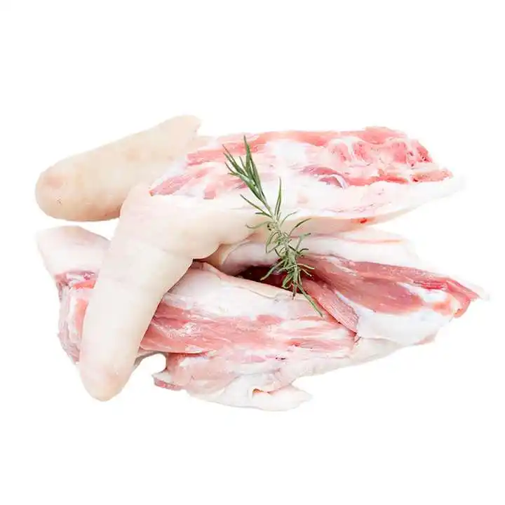 2024 Frozen Pork Tail Cooked Dried With Fat Bone Neck Ear Parts Halal ...