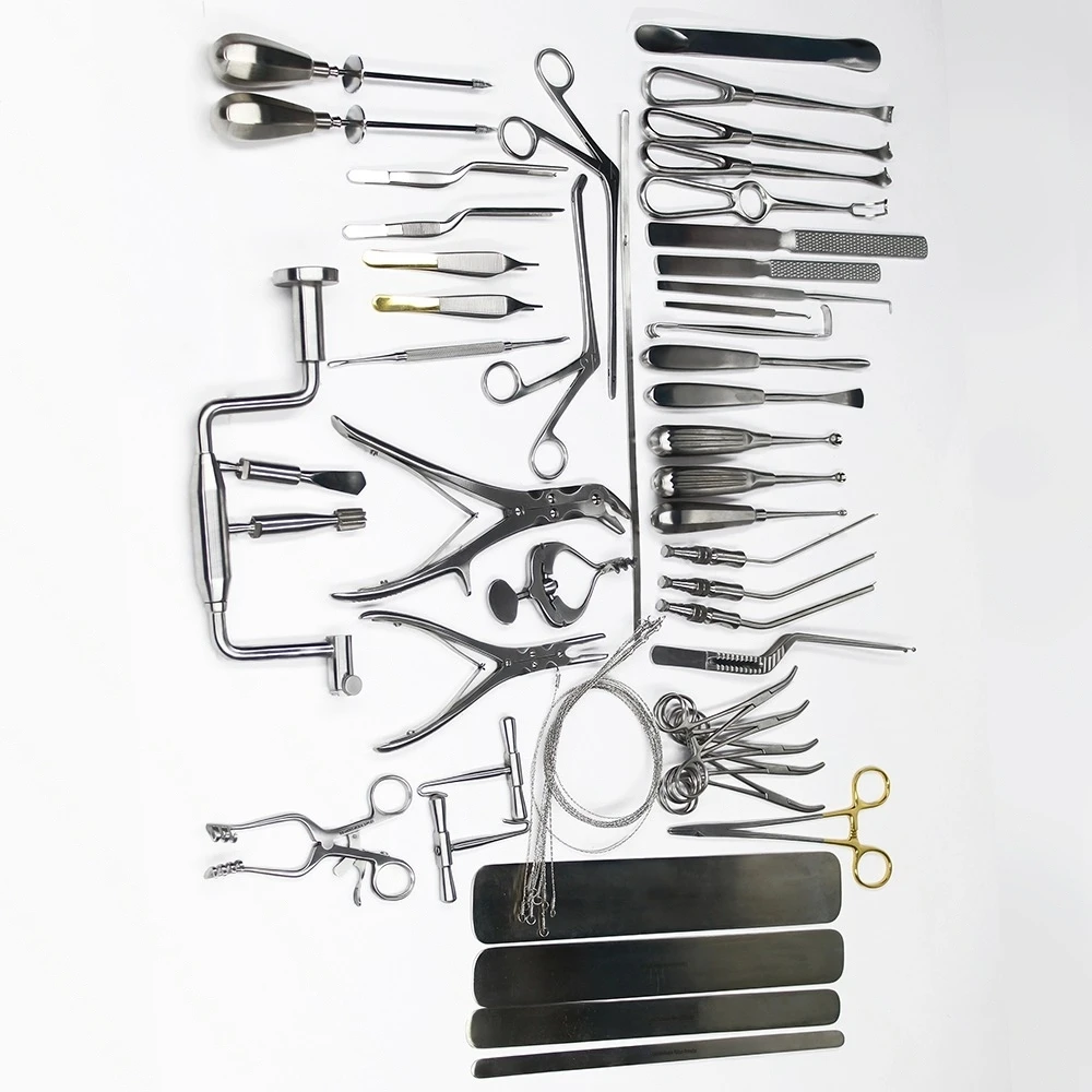 Surgical Craniotomy Instruments Set of 60 Pcs Neurosurgery Instruments ...