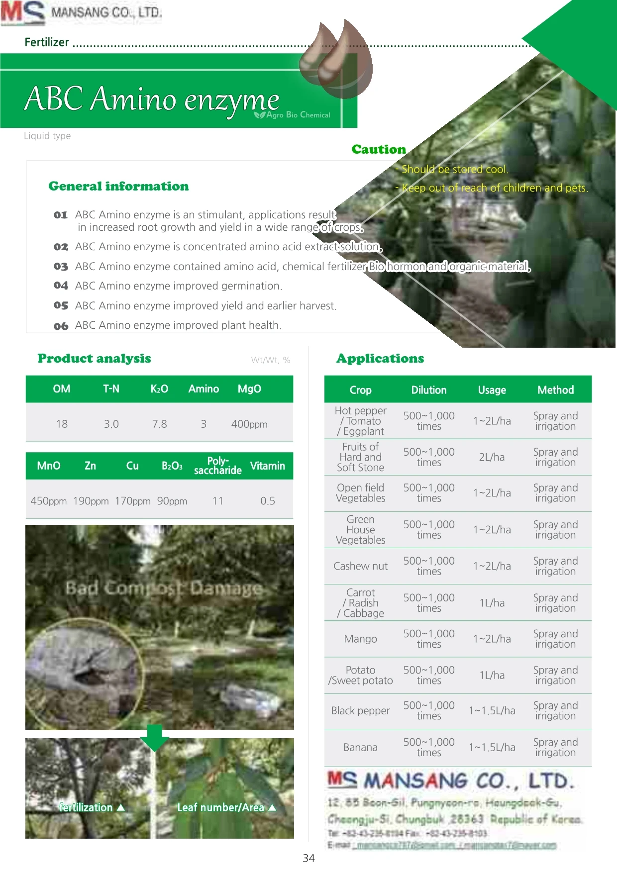 Abc Agroforce,Abc Micro-combi,Abc Flowering - Buy Liquid Fertilizer ...