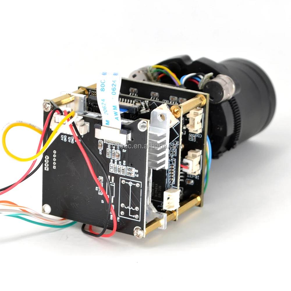 4K 8MP IP Camera Module - 5-50mm Motorized 10x Zoom Lens