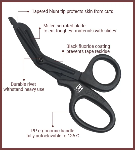 High Quality First Aid Medical Utility Shears Trauma Bandage 7.5 Inch ...