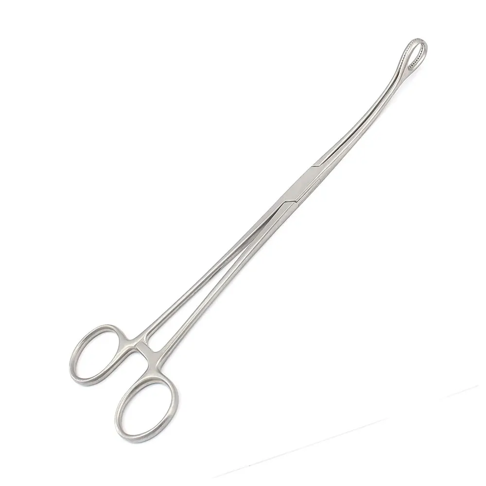 Foerster Sponge Forceps Curved Serrate 9 1/2" Non-slotted Non-locking ...