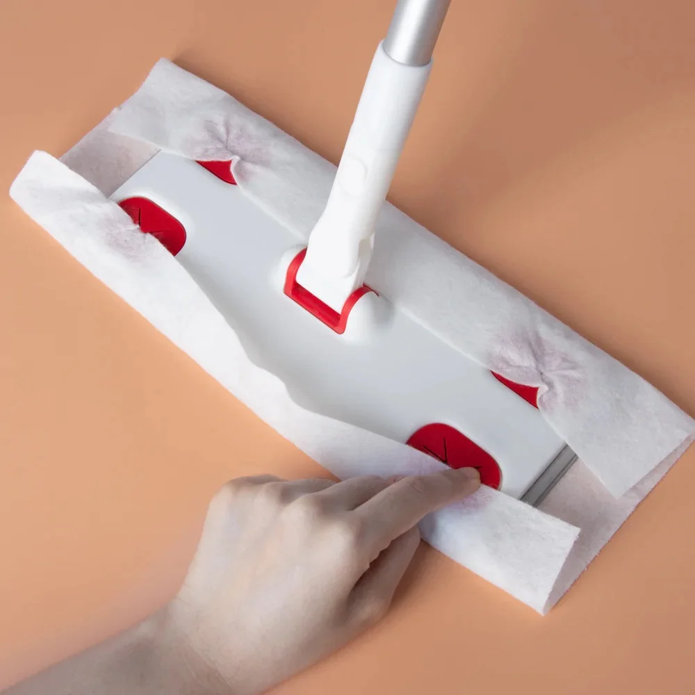 Custom Dry Static Cotton Refill Clamp Mops Cloths Japan