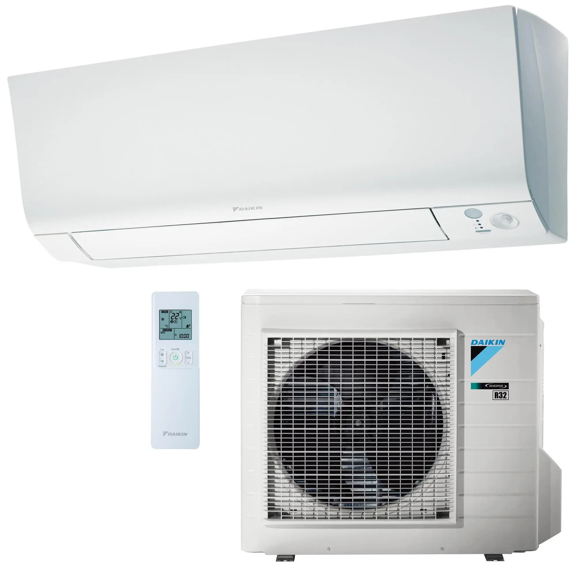 Split wall mounted air conditioners Daikin Perfera FTXM50R 18000BTU ...