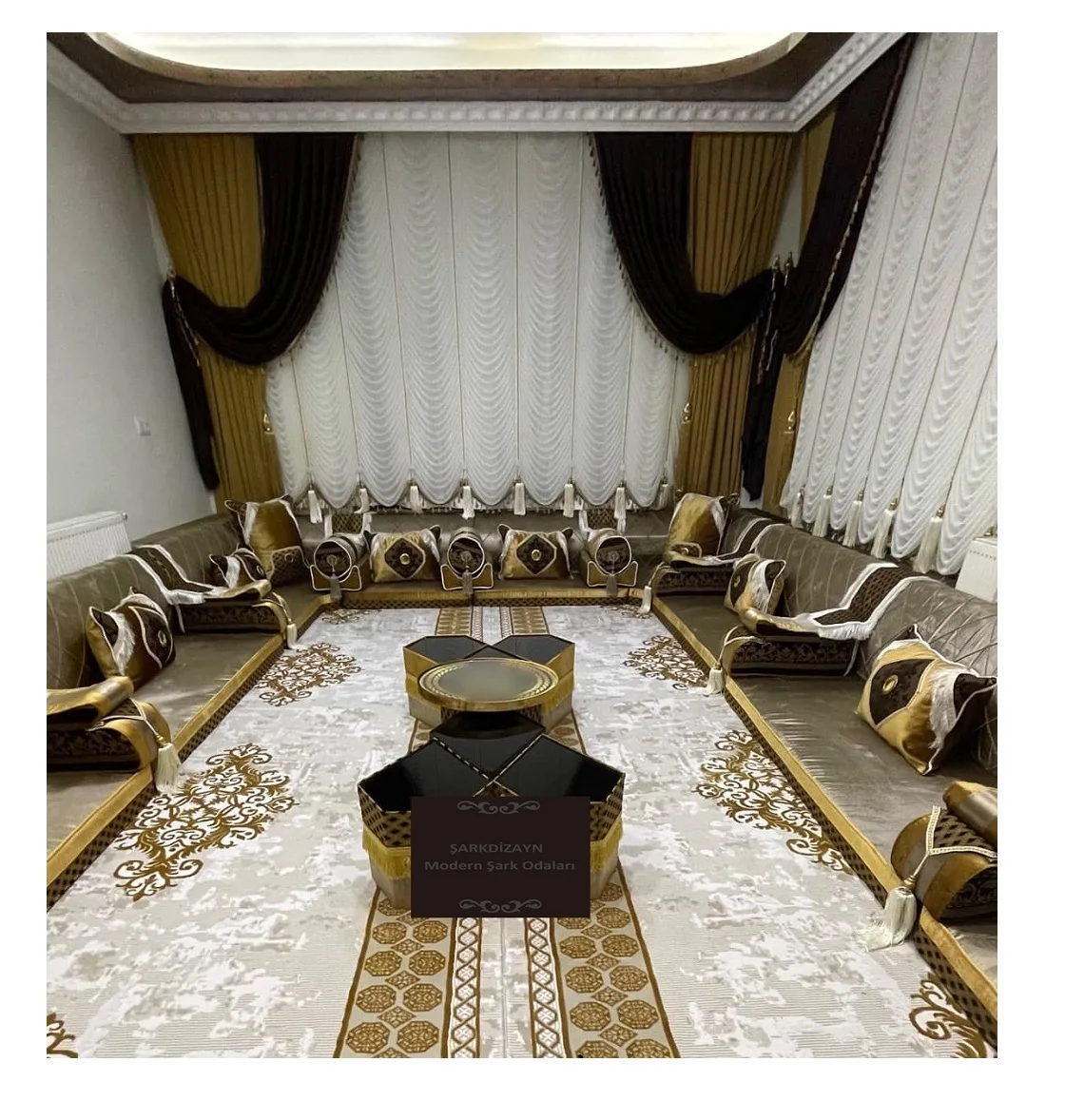 Arabic Majlis Moroccan Majlis Design | Sitting Height 40cm | Sofa ...