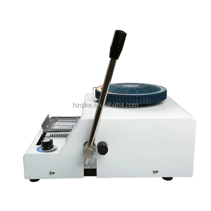 QK-68D Manual PVC Card Hot Foil Embosser - Easy to Operate