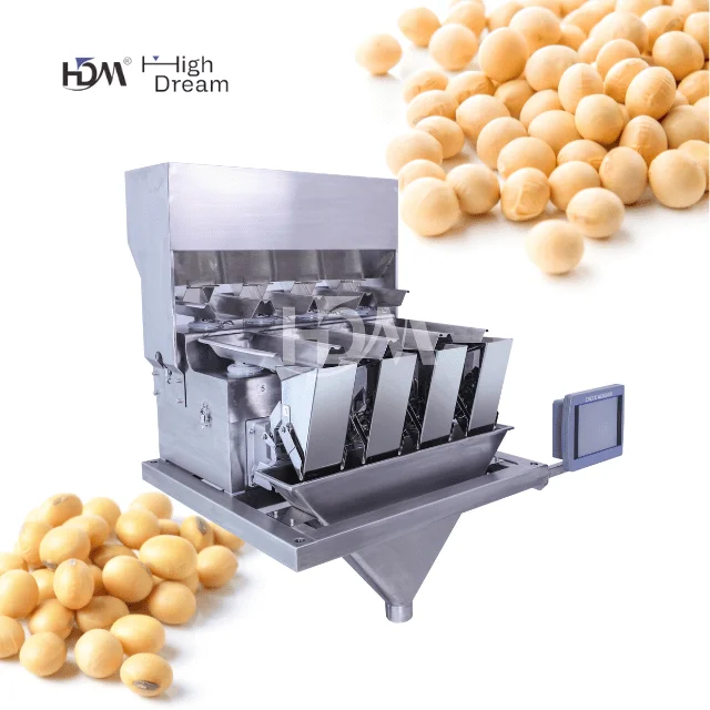 Alibaba.com: 4-head linear multihead weigher packing machine with foot ...