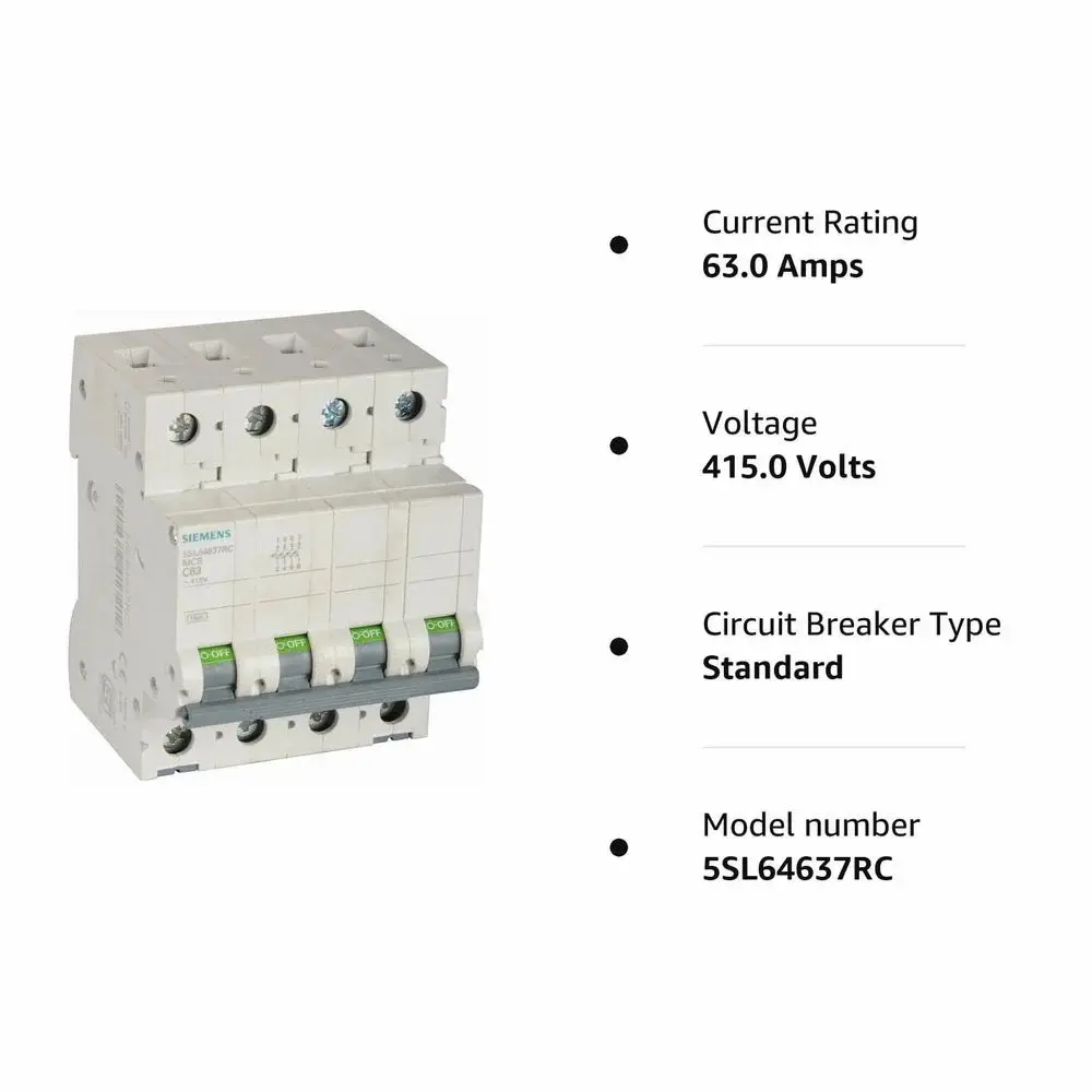 Siemens MCB with 10ka Breaking Capacity| Alibaba.com
