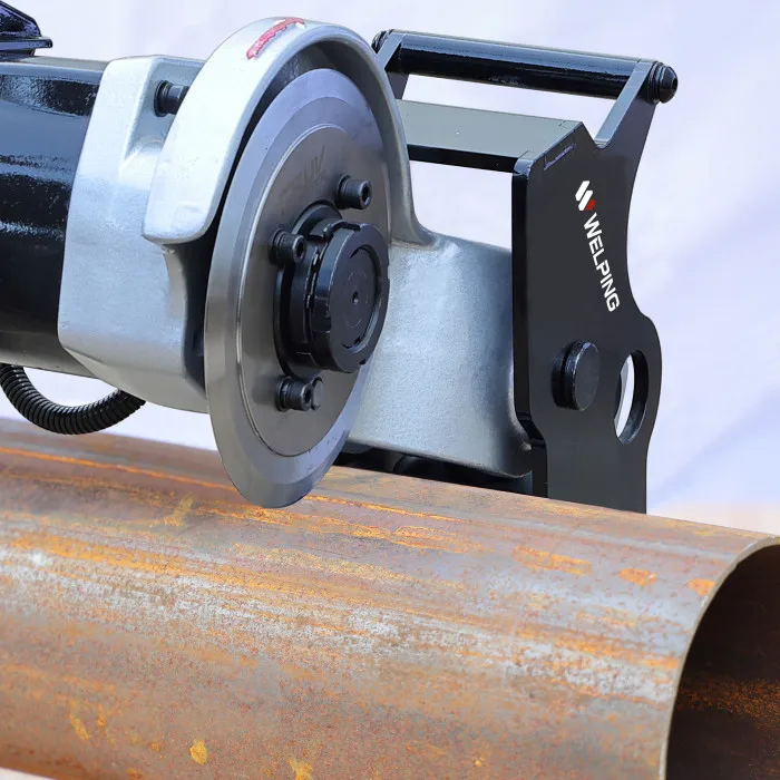 Ductile Iron Pipe Electric Pipe Cutting Machine 325 Mm Fire Pipe Cold ...