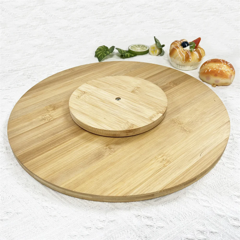 Multifunctional Modern Round Rotating Display Cake Stand Lazy Susan ...