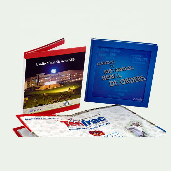 Customized Print Logo Medical Drug Instructions Book /pharmaceutical ...