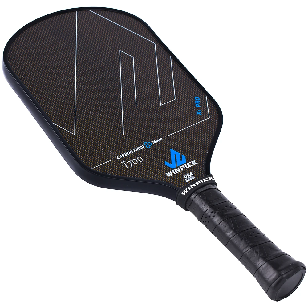 Titanium Pickleball Paddle Custom Logo 16mm Durable Usapa Thermoformed ...