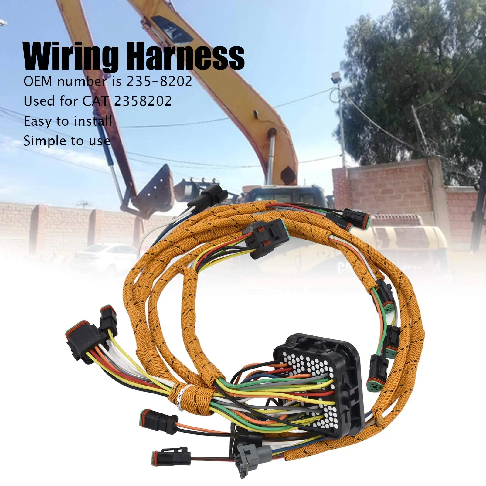 Custom Engine Wiring Assembly Solutions Manufacturer Custom Excavator ...