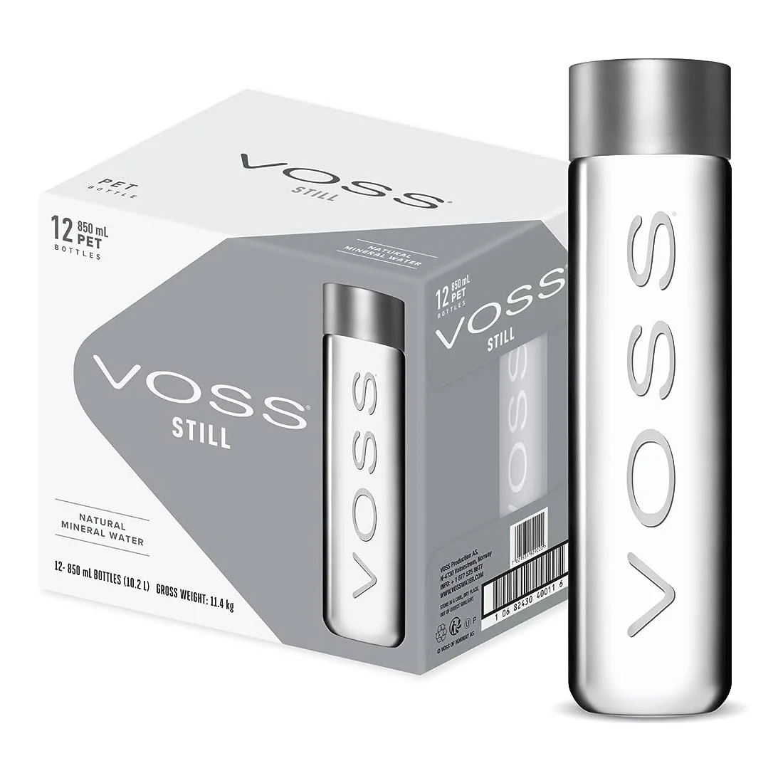 Voss Artesian Spring Water Still - 500 Ml - Buy Best Price Direct ...
