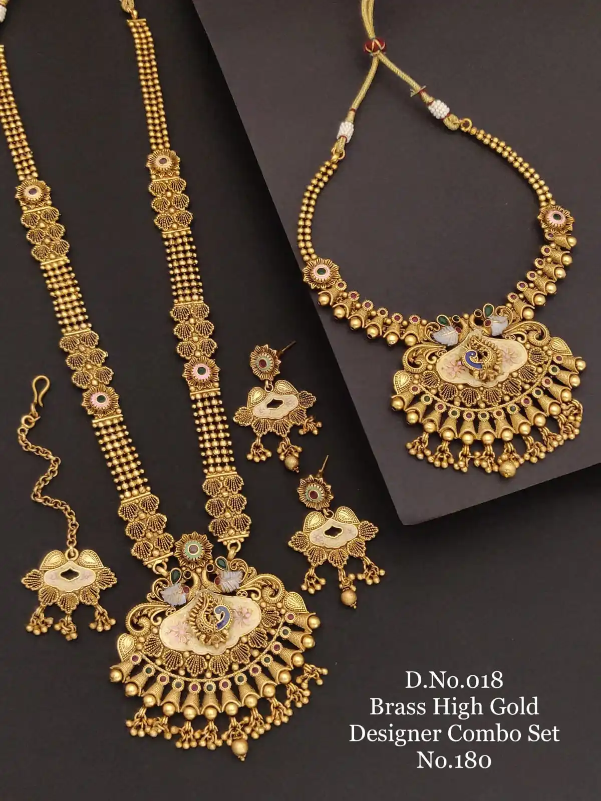 Trendy Statement Jewelry Set Simple Three-piece Set With Fancy Design ...