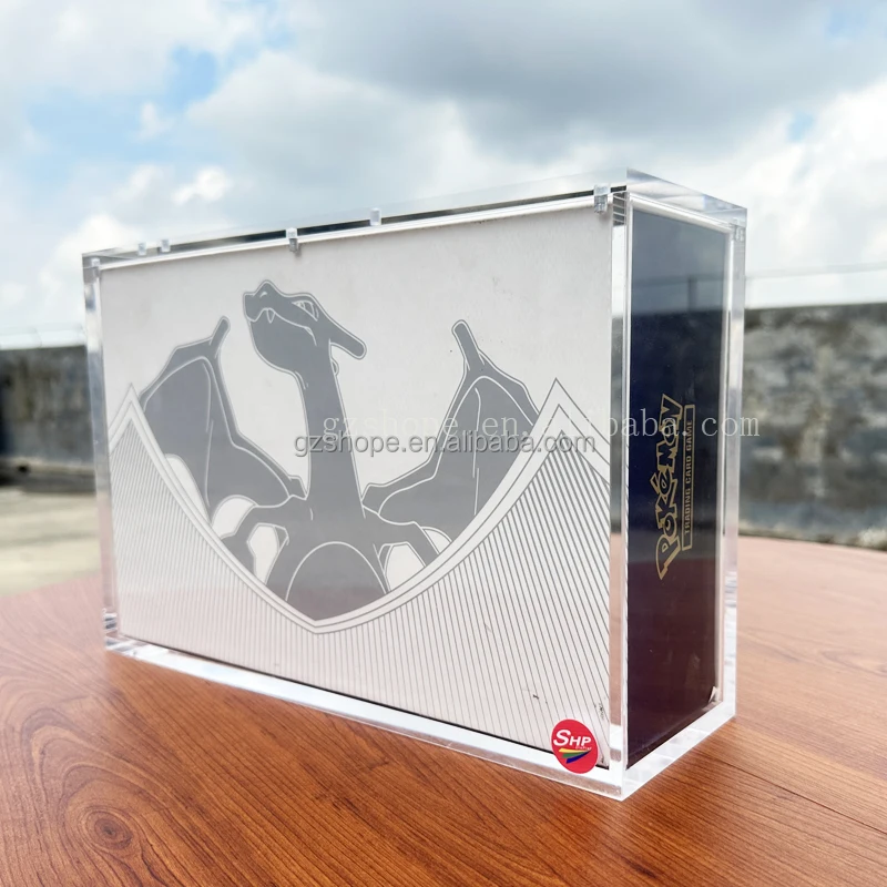 Acrylic Charizard Upc Box Display Case Ultra Premium Collection Acrylic ...