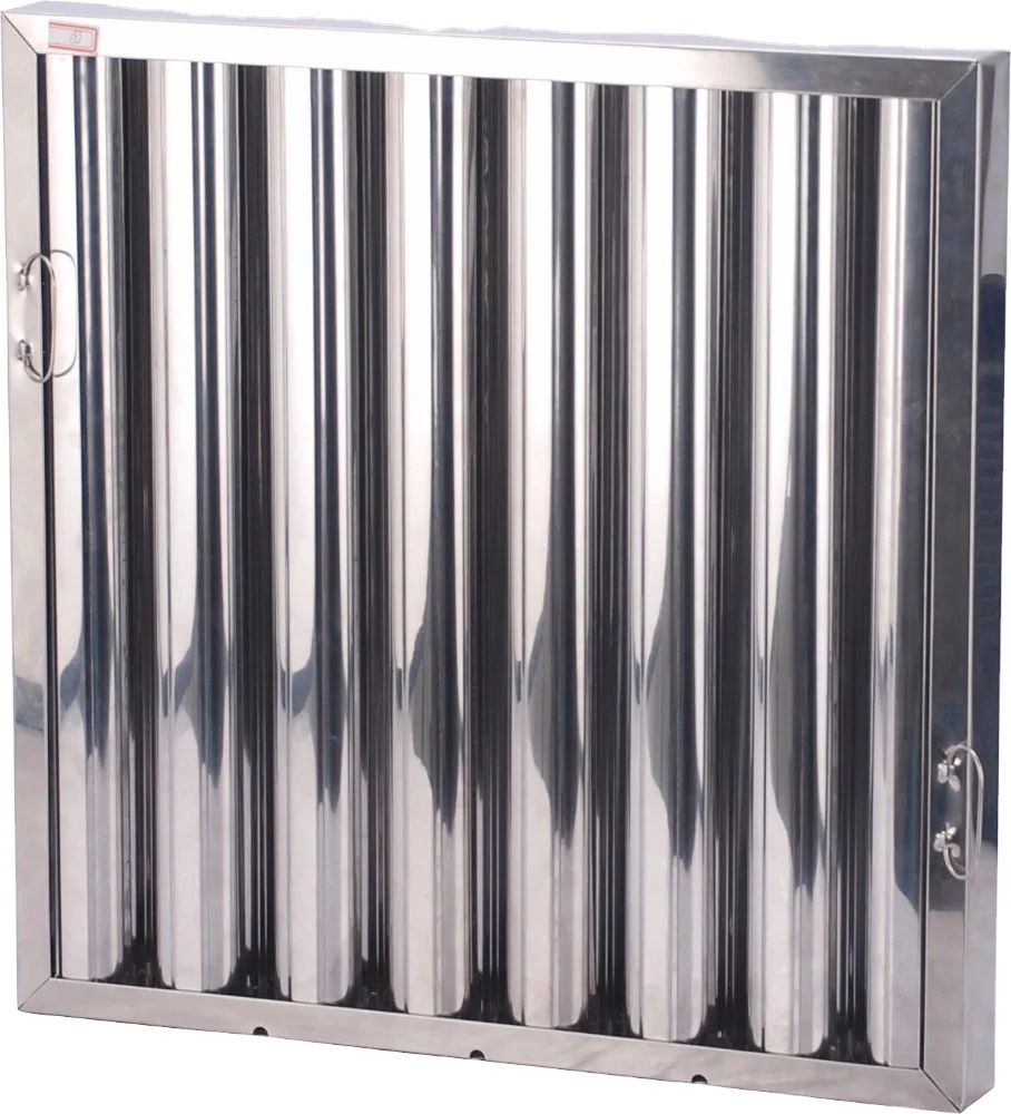 Stainless Steel 430 Round Hole Perforated Metal Mesh Grease Hood Filter ...