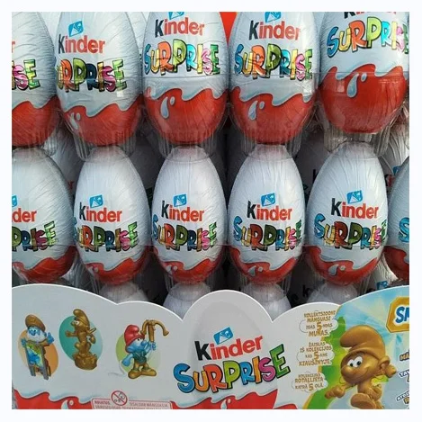 Kinder Joy - Premium Chocolate Eggs with Toys Inside