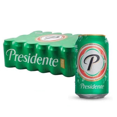 Direct Price Supplier Presidente Lager Beer 24 Units / 355 Ml / 12 Oz ...