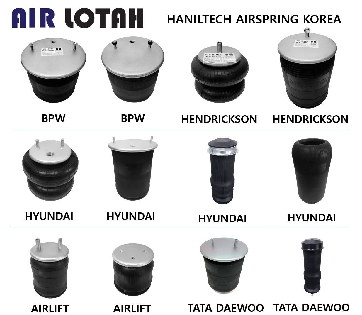 Made In Korea Airspring Volvo [22058737] Airsuspension Big Truck Air ...