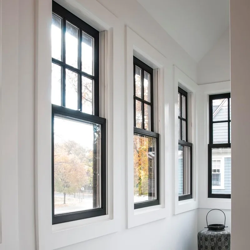 Nfrc Certified White Pvc Frame Vinyl Double Single Hung Vinyl Windows ...