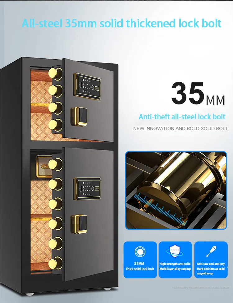 XBT2024 Home Use Fireproof Wifi Smart Safe Box with Fingerprint Lock