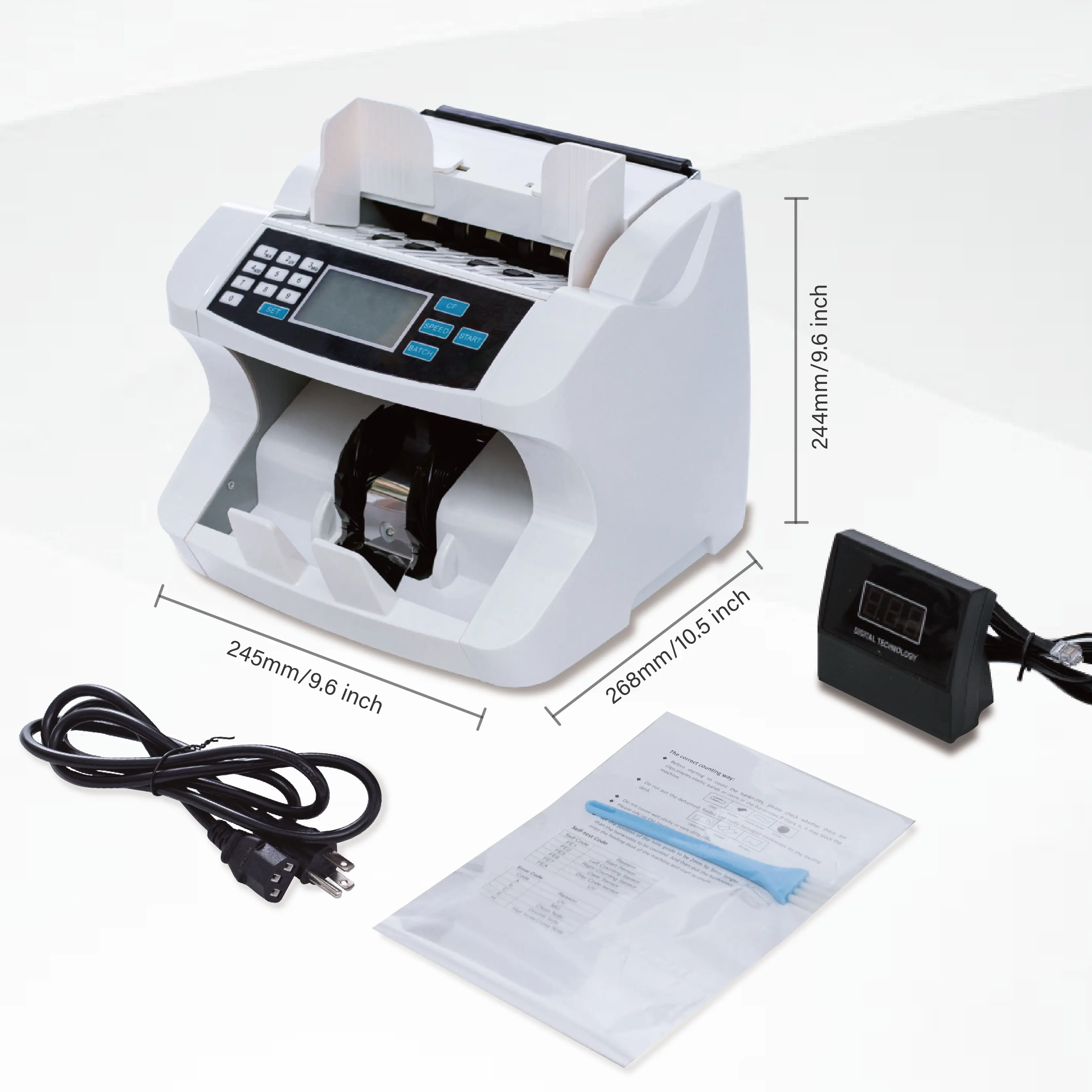H-8300 Banknote Counter - Precision & Efficiency Redefined