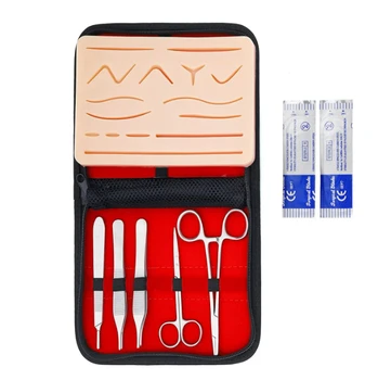 Medical Students Suture Practice Training Kit With 3-layers Skin Suture ...