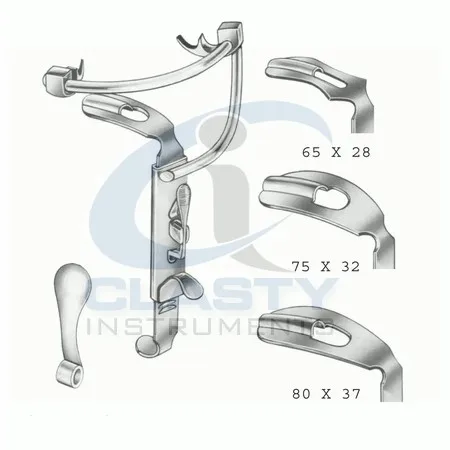 Dingman Mouth Gag Retractor With 3 Blades Ent Set - Buy Dingman Mouth ...