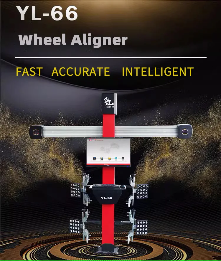 Car 3d Four-wheel Aligner Equipment Full Set Of Four-wheel Aligner ...