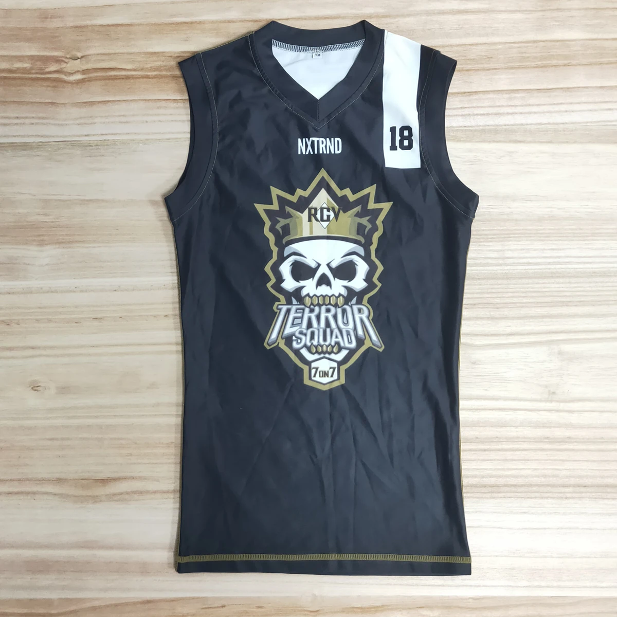 Custom Logo Youth Compression 7v7 Jersey Sleeveless Sublimated 7 on 7 ...