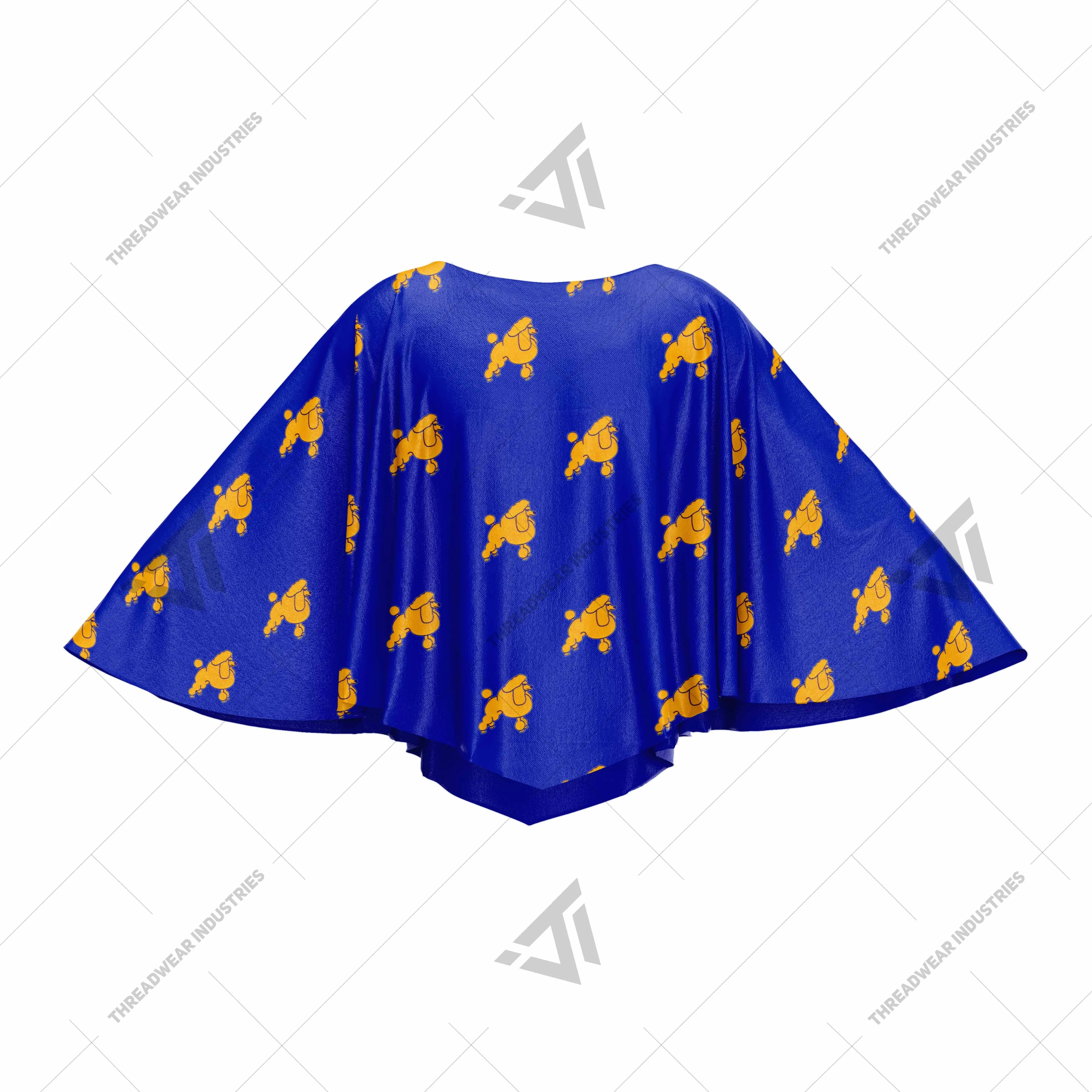 Custom Sublimated Sigma Gamma Rho Sorority Crop Poncho Cape Shawl Top ...