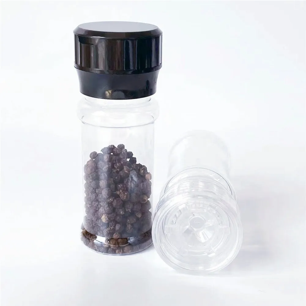 Eco-friendly Spice Mills - Manual PET Plastic Grinders