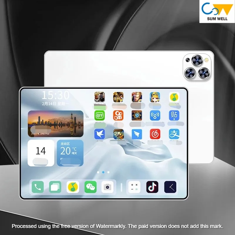5G Tablet Card Can Be Inserted HD Eye protection Full Screen Two-in-one ...