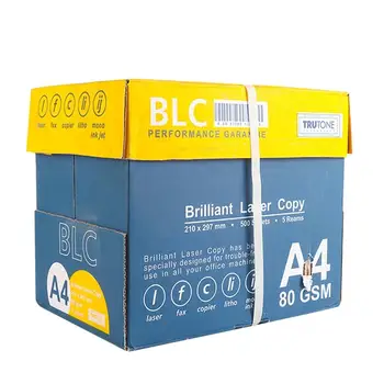 Blc A4 Letter Size Copy Paper 80gsm /bond Paper - Buy Brilliant Laser ...