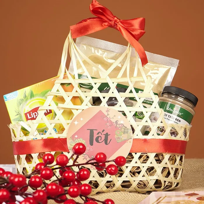 Eco Friendly Small Gift Packaging Basket Handmade Woven Bamboo Baskets ...