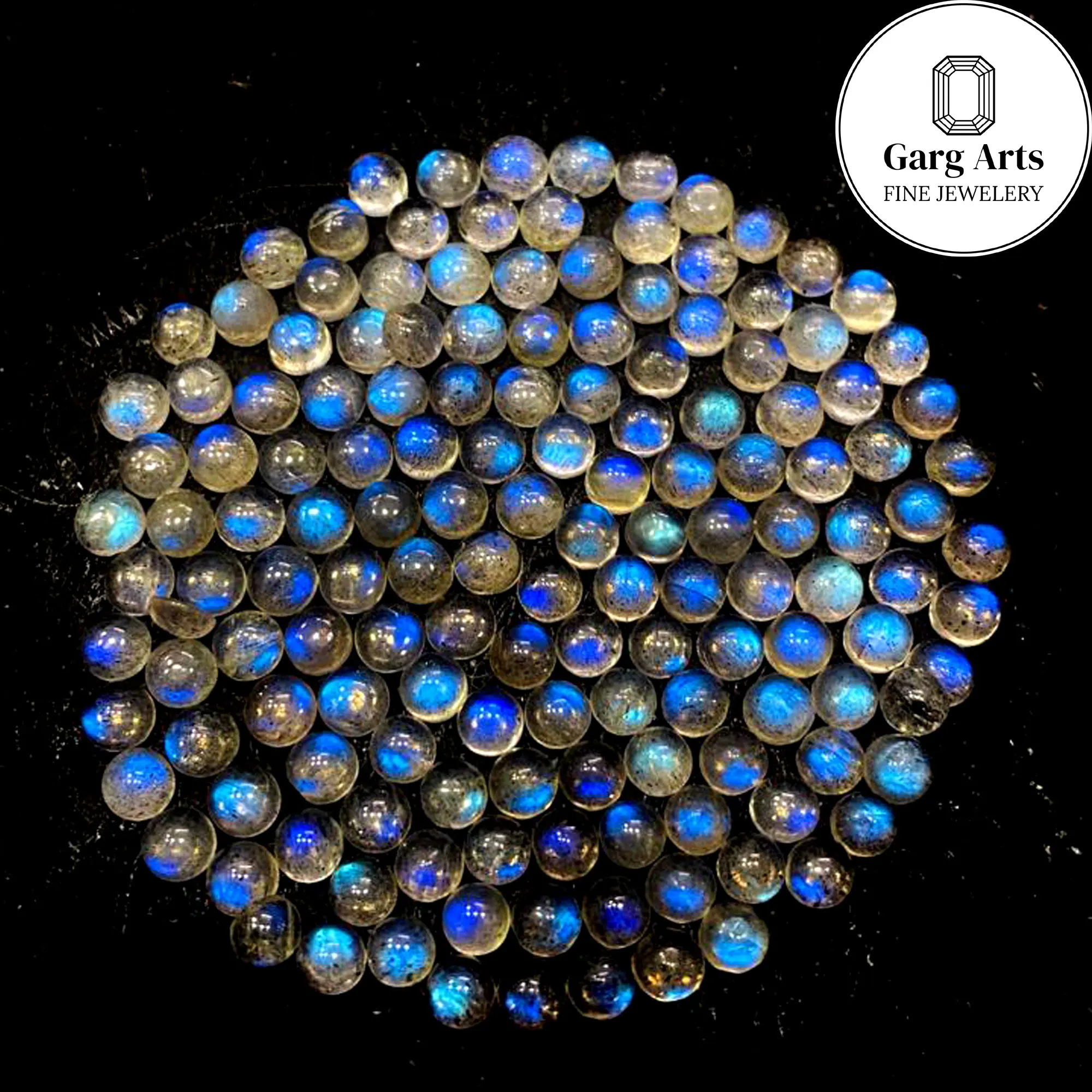 Top Quality Aaa 3 Mm Round Calibration Blue Fire Loose Natural ...