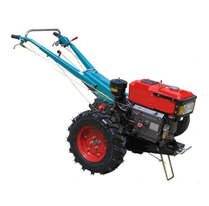 2wd Wheeled Walk-behind Tractor 15hp 18hp 20hp Two Wheel Diesel Walking ...