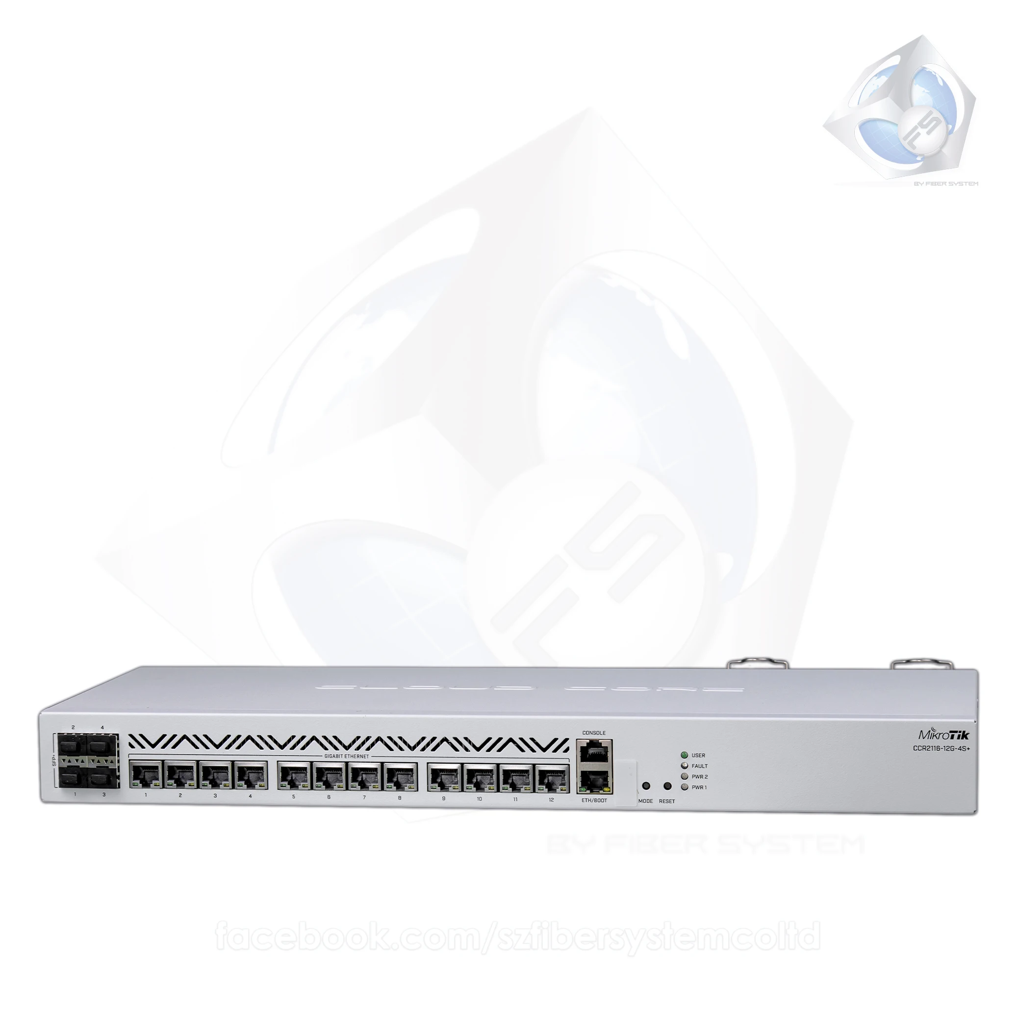 Mikrotik CCR2116-12G-4S+ - 16 Core Router with 10G Networking