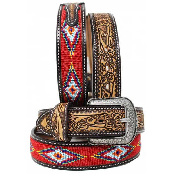 Premium Full Grain Leather Western Gun Belt & Holster - Custom Durable ...