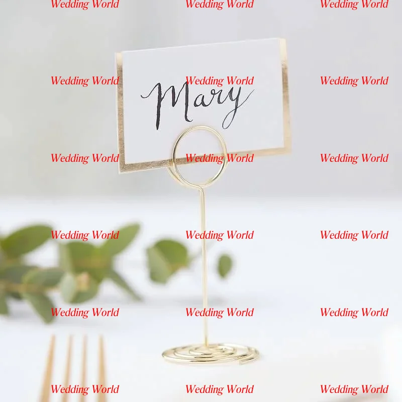 Designer Metal Card Stand Gold Finished Handmade Designer Menu Holder ...