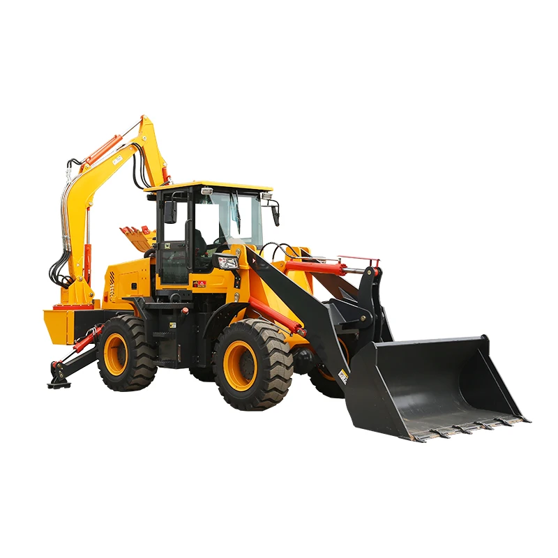 Factory Price Mini Backhoe Loader 4x4 Back Hoe Loader Excavator Mini ...