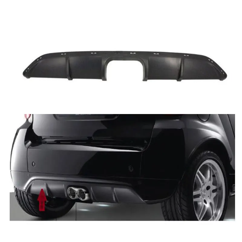 High Quality Rear Diffuser Bumper 4516470284 For Smart Fortwo 451 Body ...