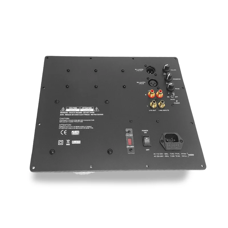 Class D Subwoofer Plate Amplifier front view