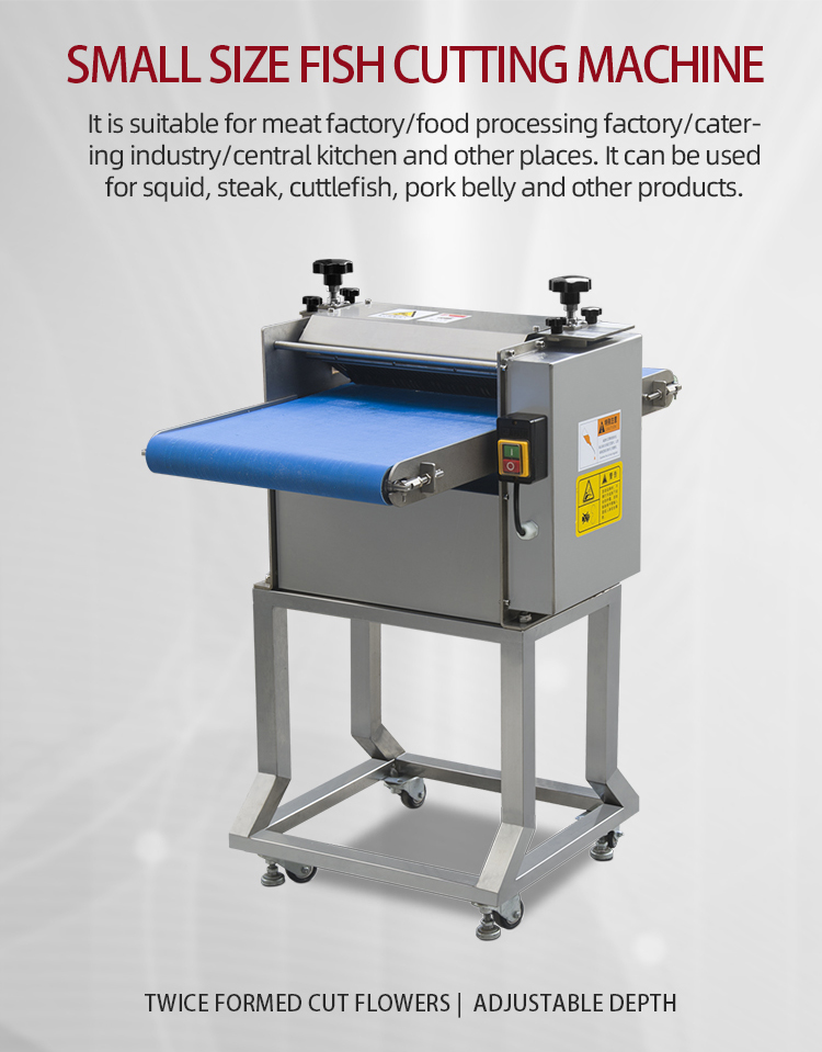 Automatic Seafood Shrimp Octopus Fish Fillet Squid Flower Cutter Strip ...